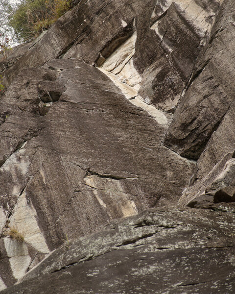 Rock Climb Copperhead Row Direct Finish, Tallulah Gorge
