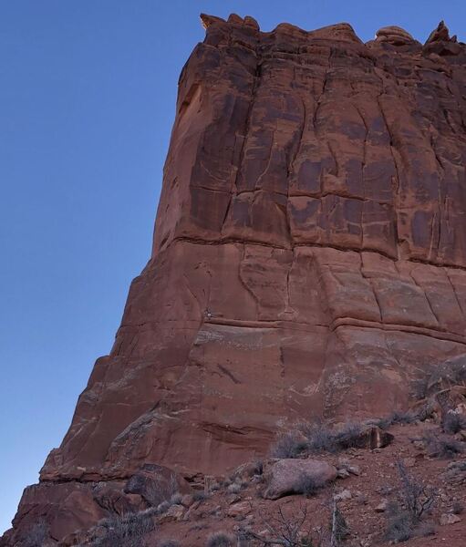 Rock Climb Gates of Hell, Southeast Utah