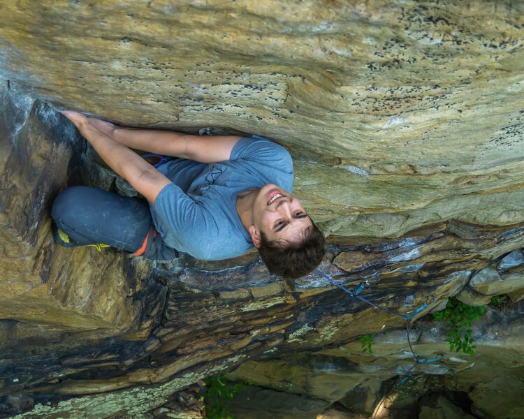 Rock Climb Layback and Enjoy It, The New River Gorge