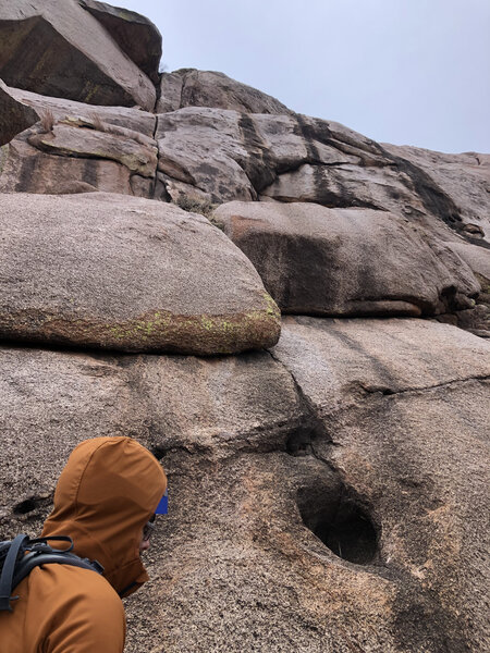 Rock Climb The Hobbit, Quartz Mountain