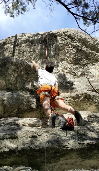 Rock Climb Choss Hero, Hamm Creek Park