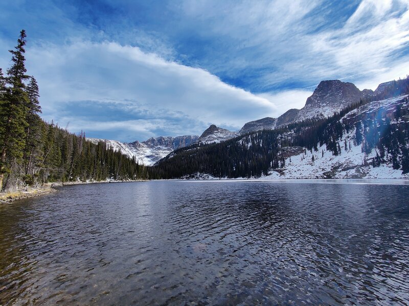 From the trail at Lake Verna, Nov. 14, 2021.