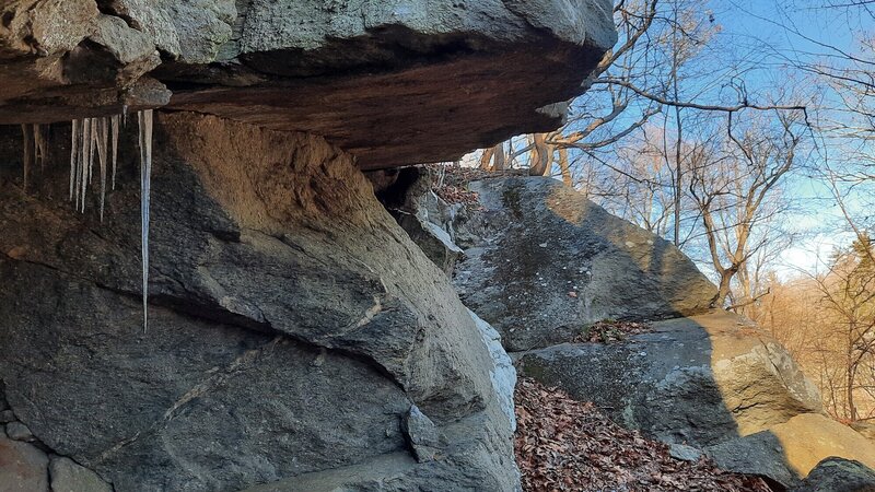 Start on flat ledge at bottom of picture, climb to jug at the cutout in ...