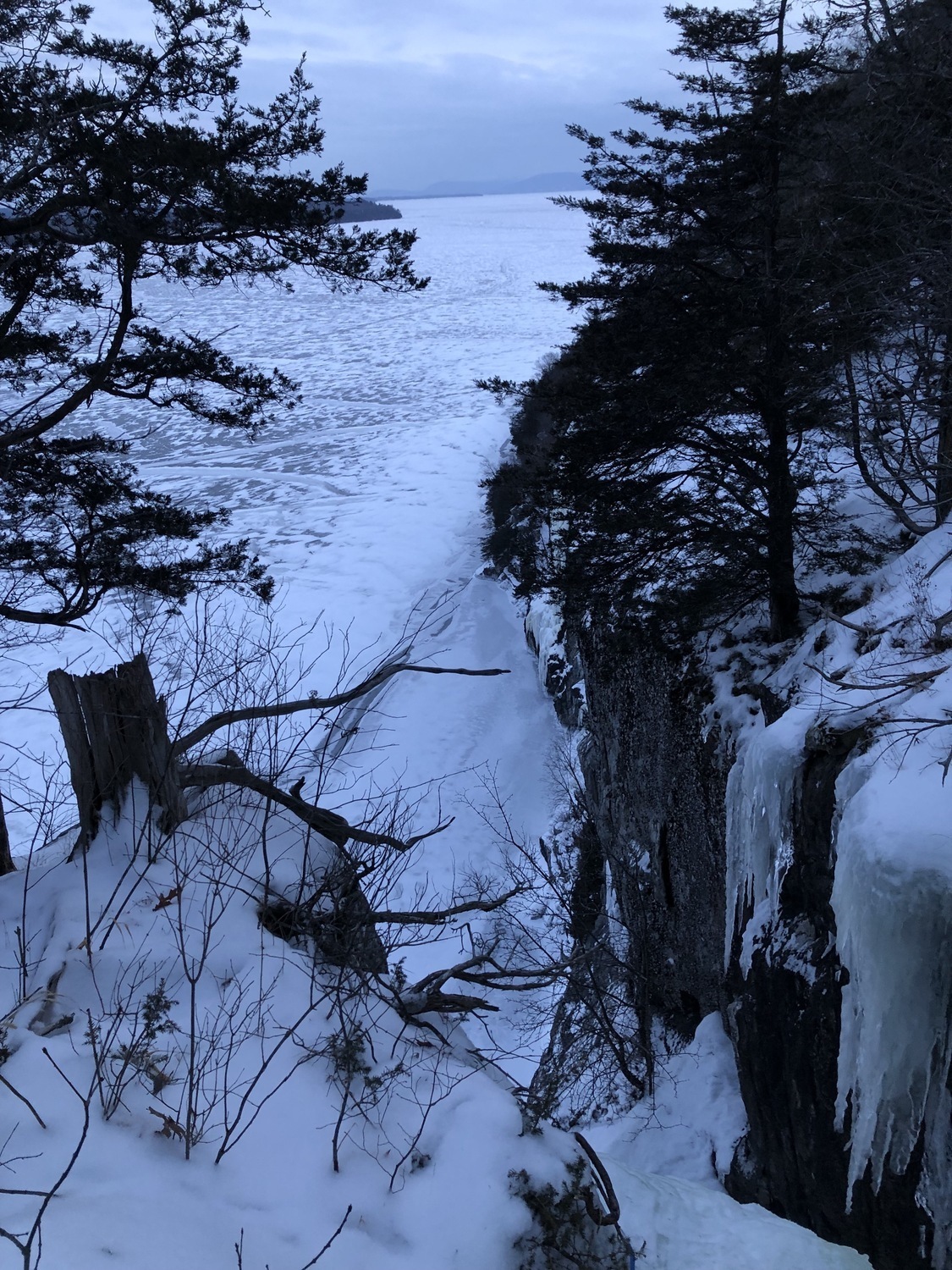 The Lake from top of Drop Swim