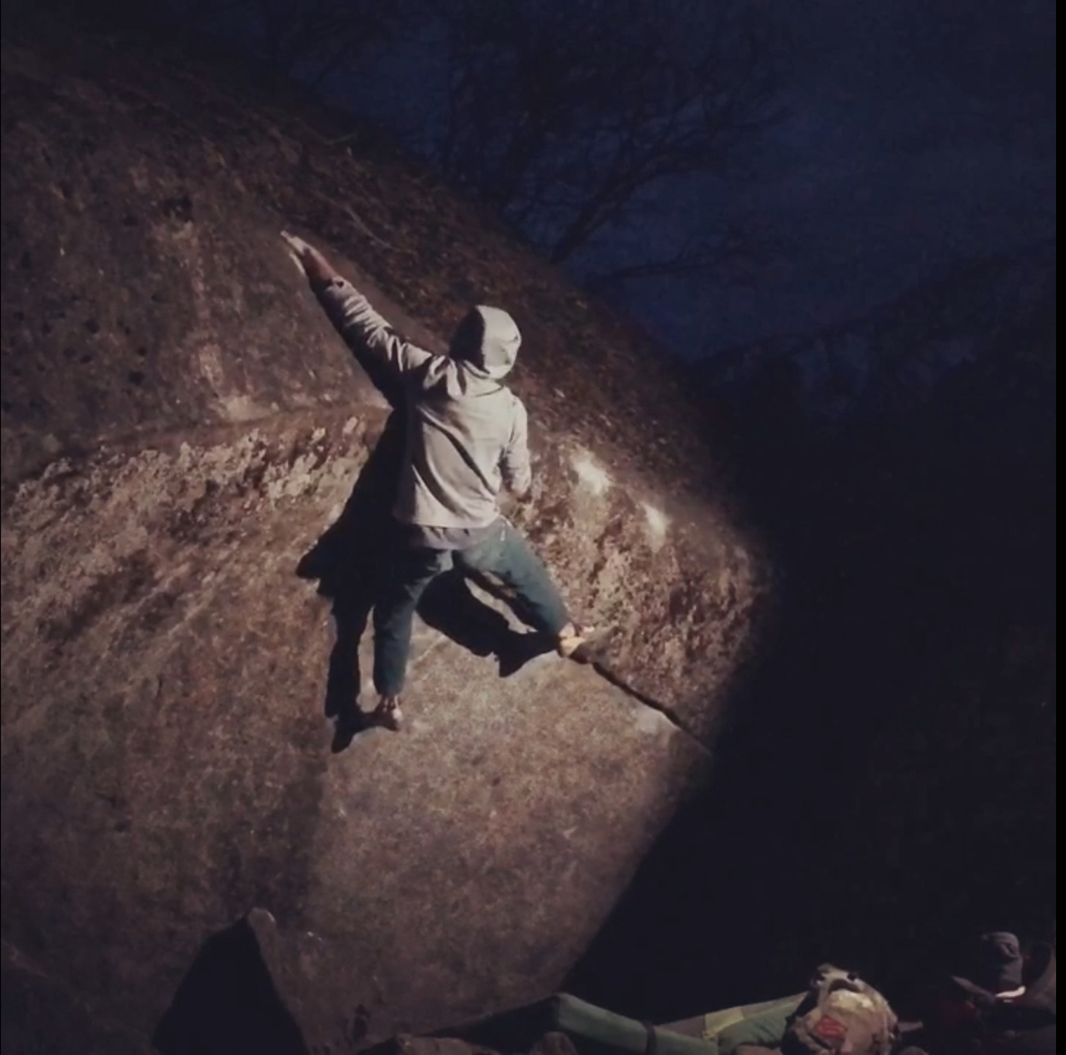 'Batman' getting set for the crux mantle.