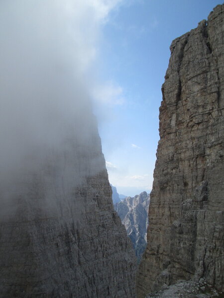 On the descent from the Yellow Edge