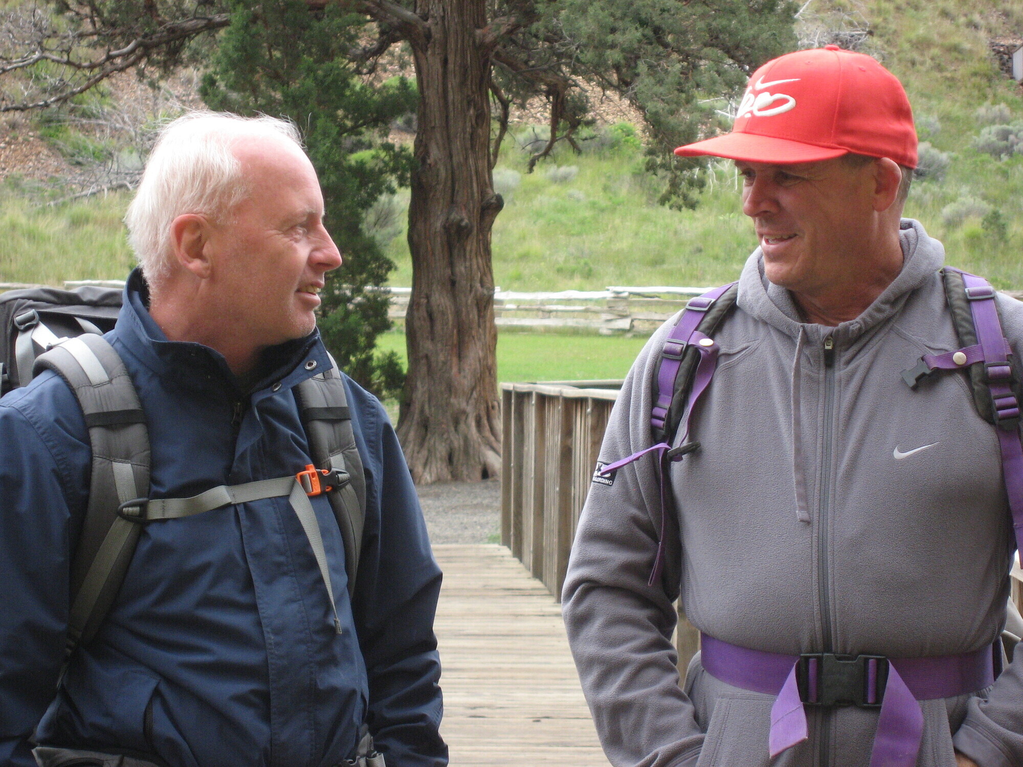 Wayne Arrington and Alan Watts. May 2010.