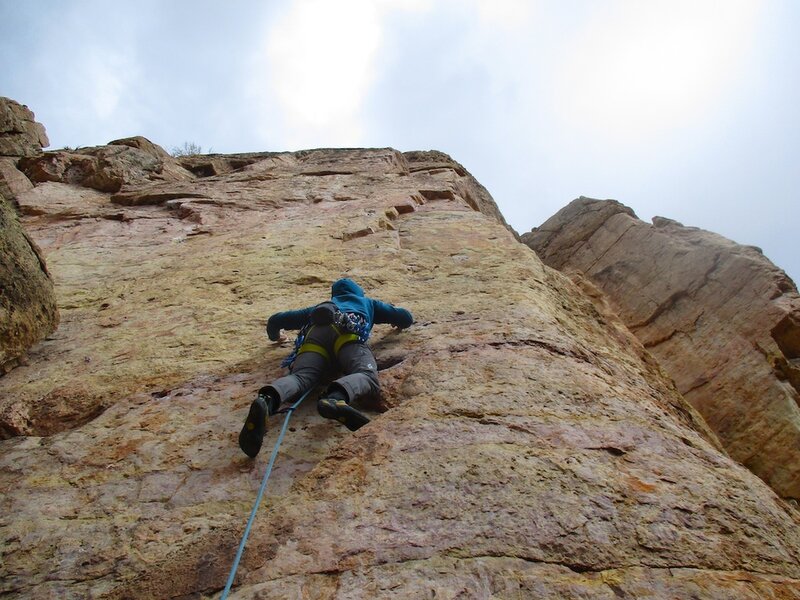 Rock Climb Cornerstone, Shelf Road