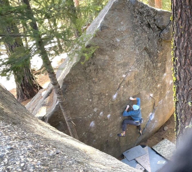 Bouldering in Barney's Rubble, Central-East Cascades, Wenatchee ...