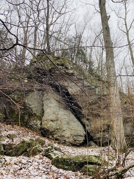 The Cave - A tall and very overhung wall