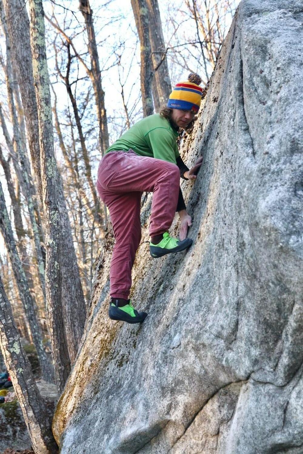 Palm presses and foot smears. This is a great balance and rubber tester.