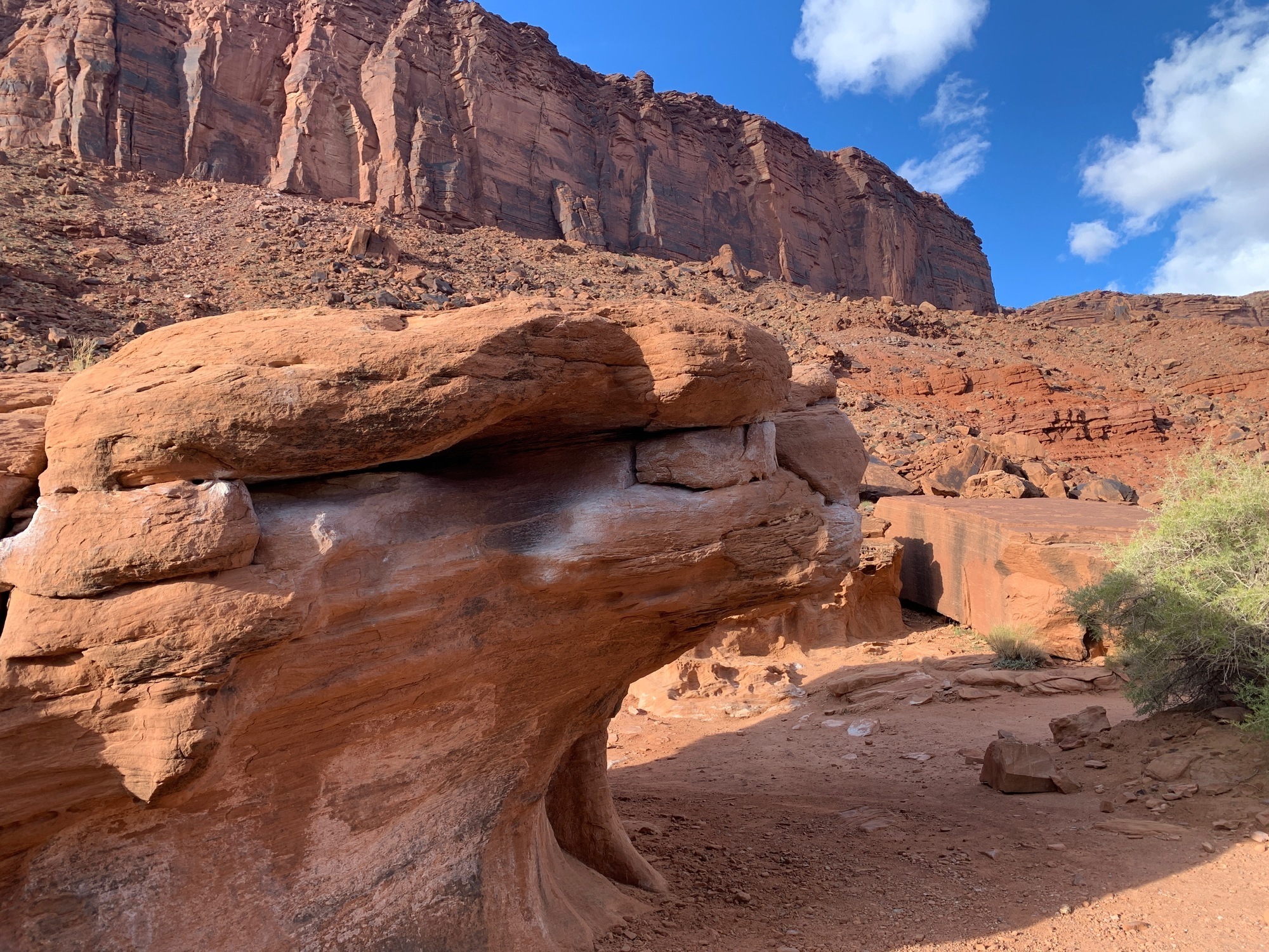 Start of the Sand Traverse