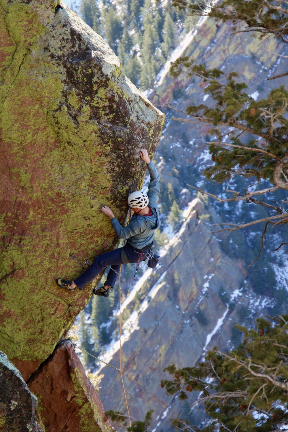 The first boulder problem.