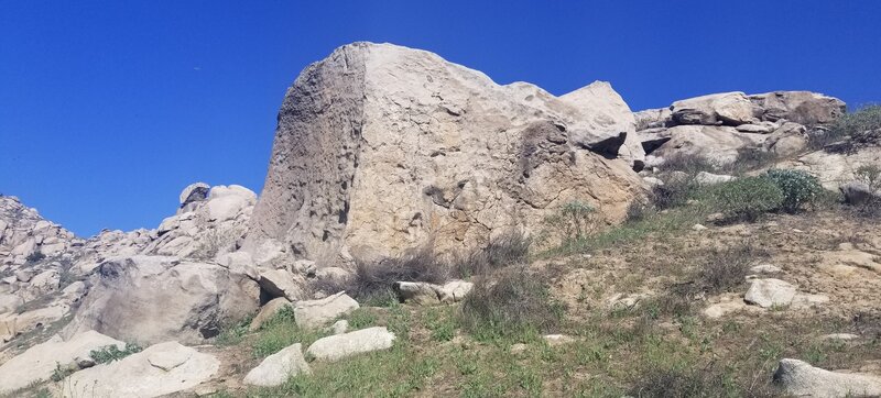 Anatomical Block Boulder as viewed from the south