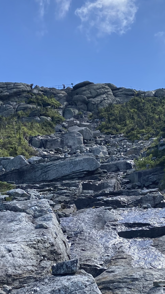 Rock Climb Whiteface Brook Slide, Adirondacks