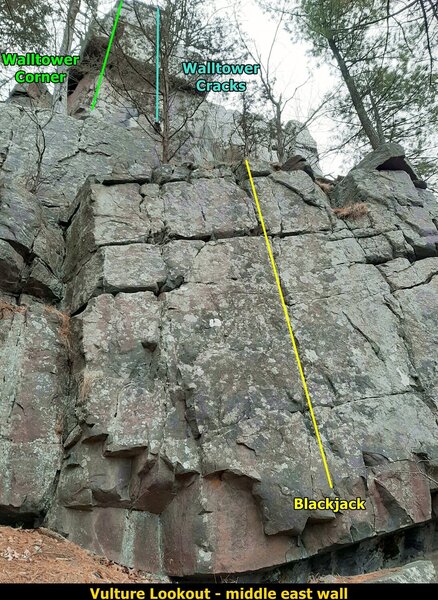 The center of the middle east wall.