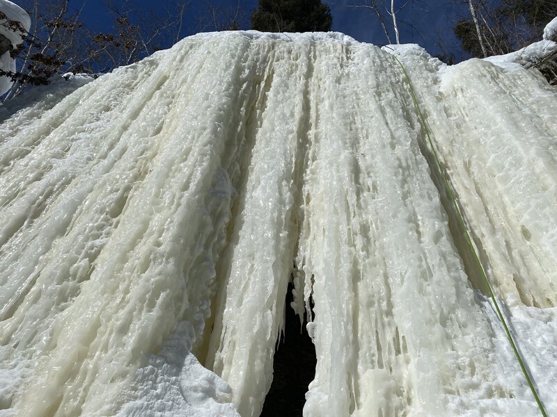 Climb Staircase Ice Boulder, Northwest Territories