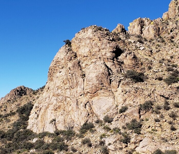 Rock Climb The Scar, Organ Mountains