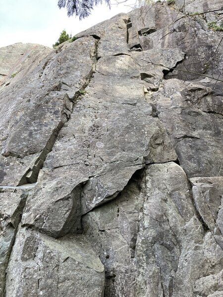 Rock Climb Milk is for Babes, Lake Tahoe