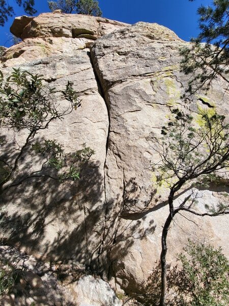 Rock Climb Anatomy of Stone, Mount Lemmon (Santa Catalina Mountains)