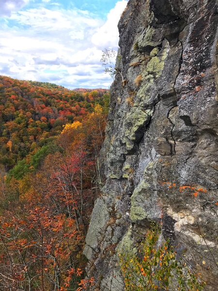 Rock Climbing in Eagle Ledge, 2. Central Vermont