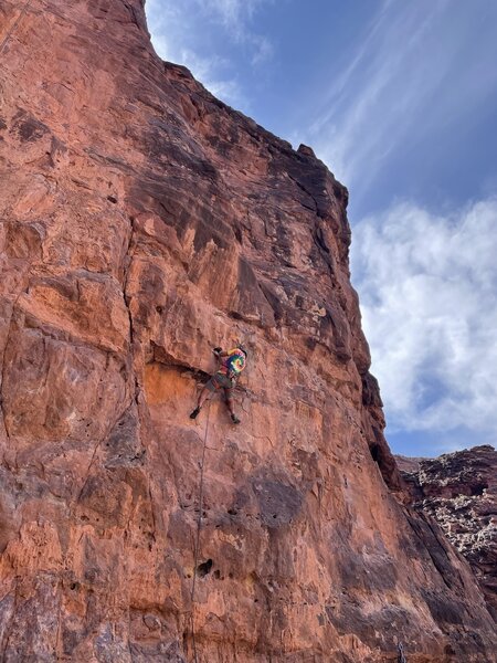 Rock Climb A Pound Of Choss, Southeast Utah