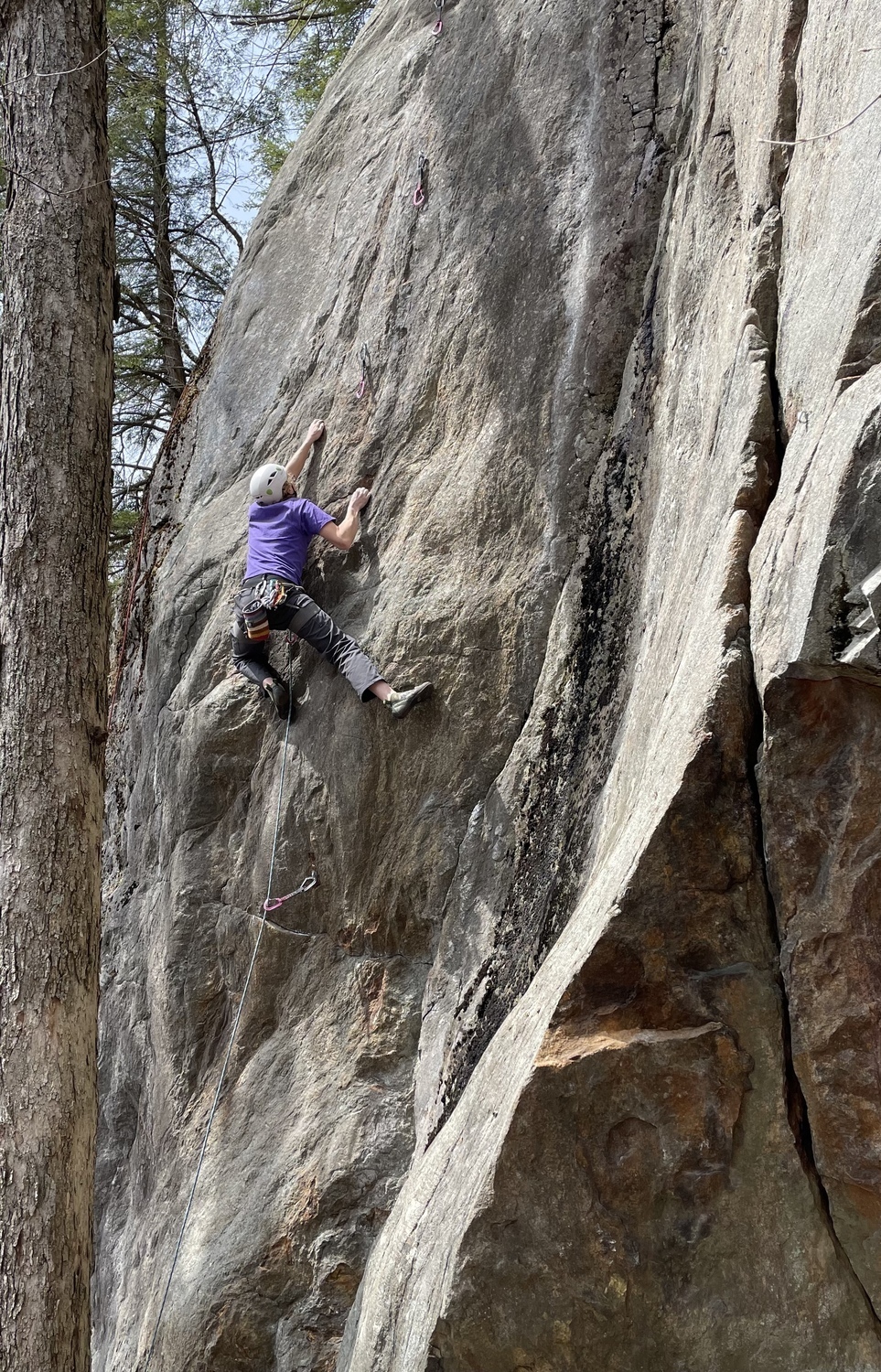 Alex Leger on Straight Jacket 5.11c