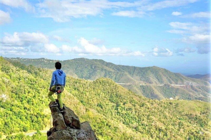 too windy and too skerd to step up any higher
