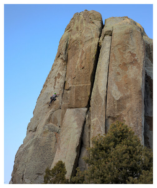 Rock Climb Fall Line, City of Rocks