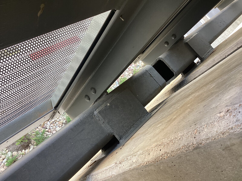 A beam for an easy set up of an anchor.