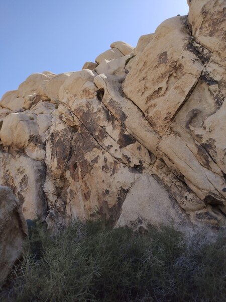 Rock Climbing in Clump Canyon, Joshua Tree National Park