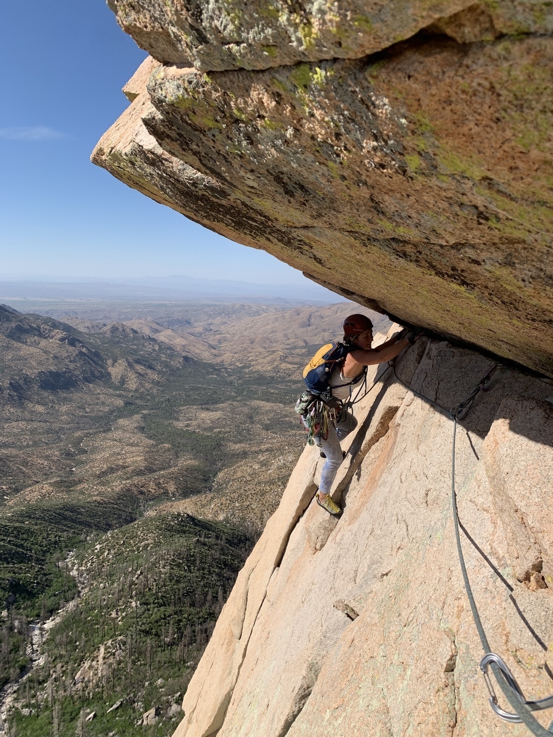 Third or fourth pitch of reefer, high on the fin factor that's forsure