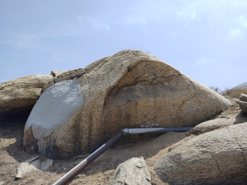 Pipe Rock, Box Springs Mountain Reserve A. Bad Pipe (V-easy) B. Half ...