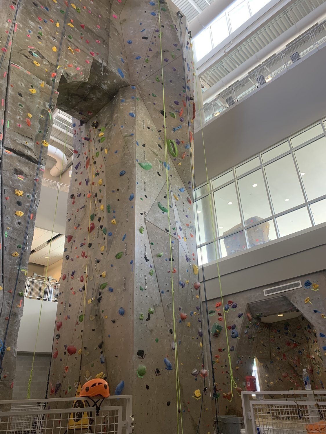 View of part of the towers and the bouldering cave