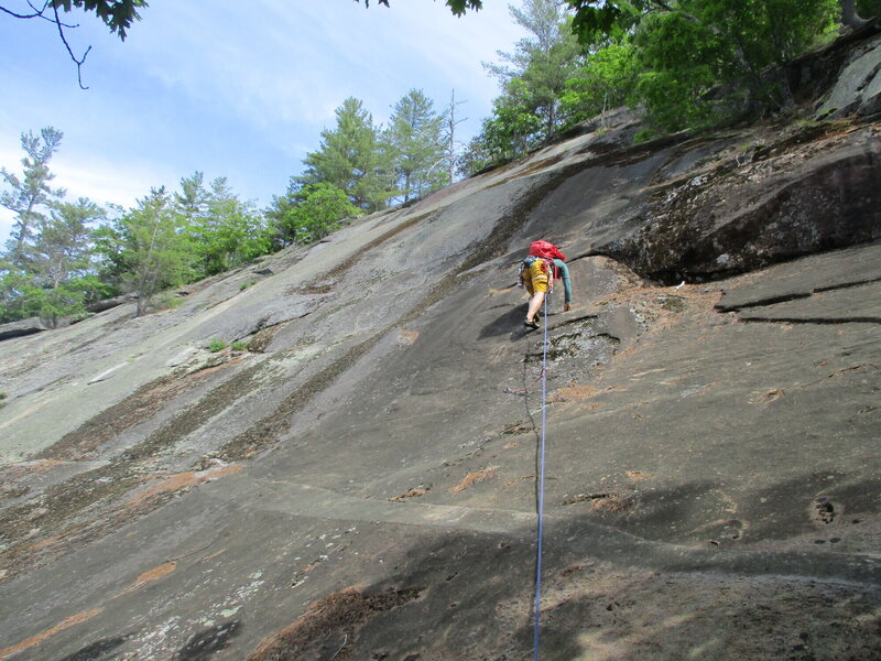 Joe Cormier on Pollen count. 40 ft. to the right you can see the white ...