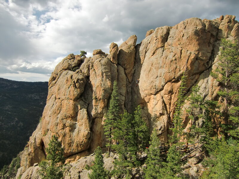 Rock Climb Halcyon Days, Estes Park Valley