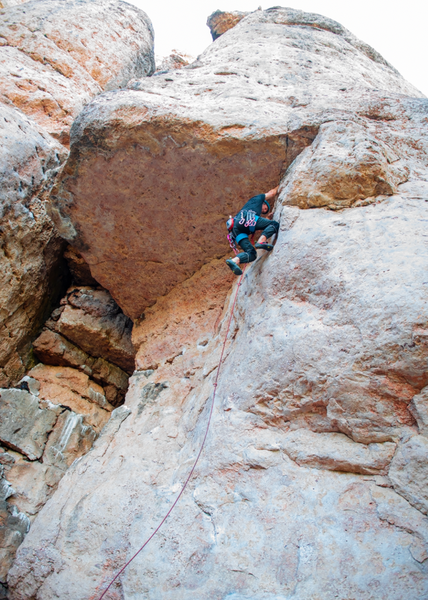 Rock Climb Full Charge, Ten Sleep Canyon