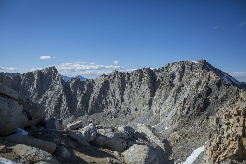 Rock Climb West Ridge of Mt Goode, High Sierra