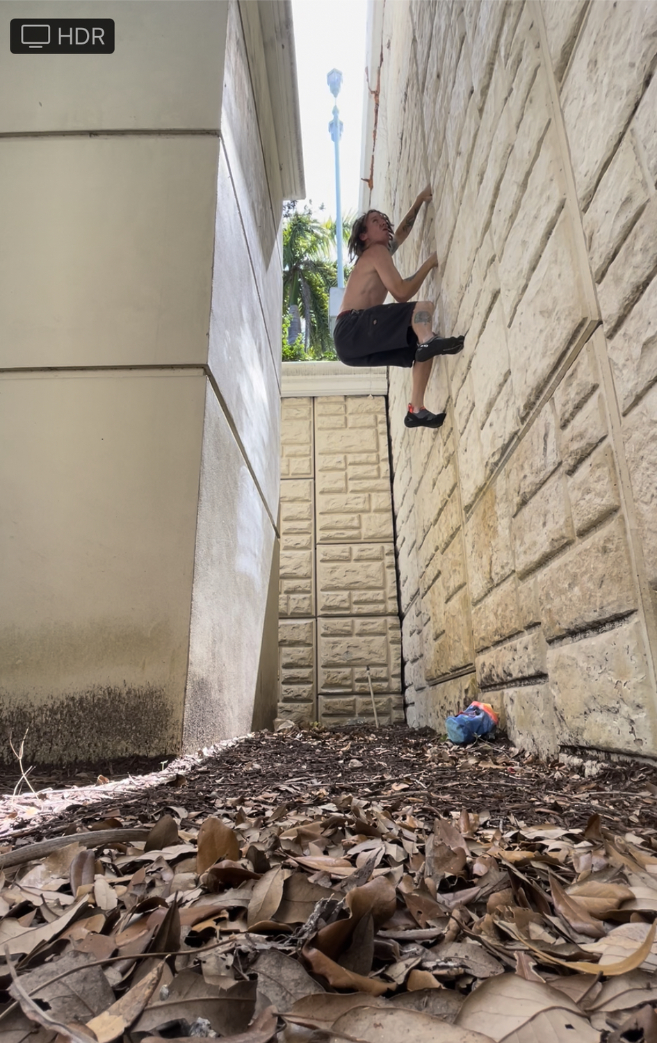 Climbing the cr*p shoot crack