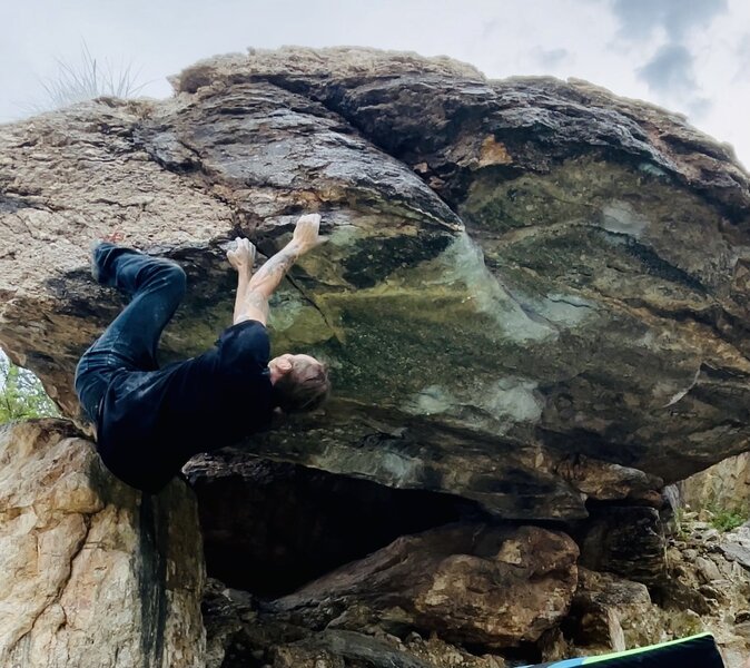Climb Contorted Lip Traverse, Mount Lemmon (Santa Catalina Mountains)