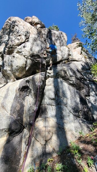 Rock Climb Crimp Scampi, Grand County / Fraser Valley