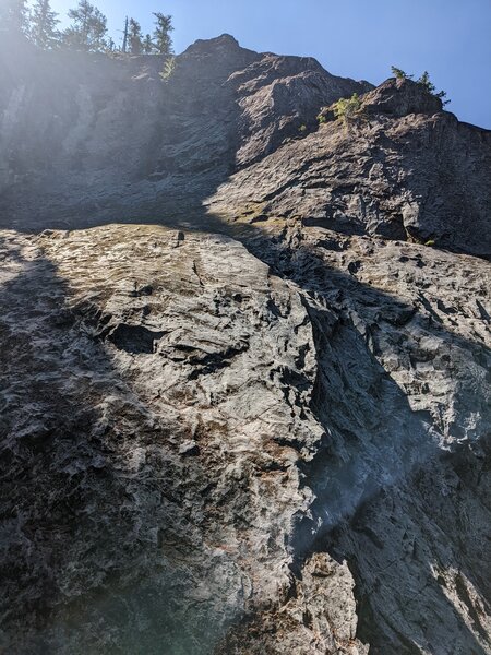 Rock Climb Endless Sky, Willamette Valley