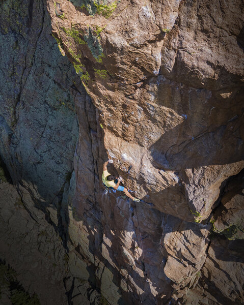 Rock Climbing in Creedmore Lakes Road, Fort Collins