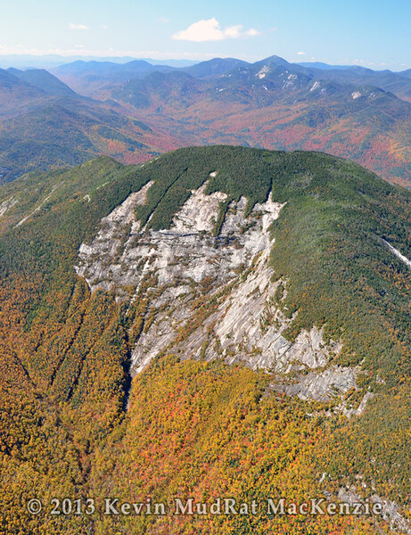 Rock Climbing in Adirondack Slides, Adirondacks