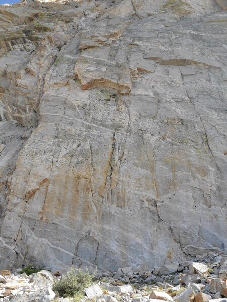 Rock Climbing in Brownstone Mine, Sierra Eastside