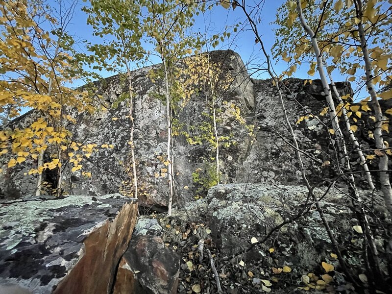 The Ledge Assembly - part of the upper wall