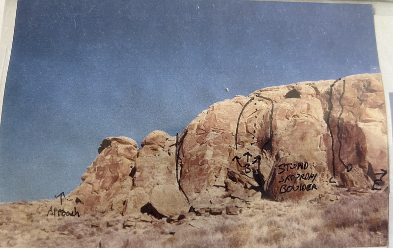 Rock Climb C: Awkward Instant, New Mexico, other Northern Areas