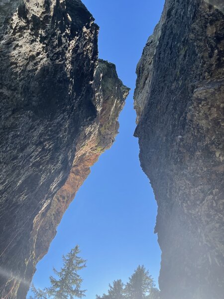 Rock Climbing in South Rabbit Ear, Willamette Valley