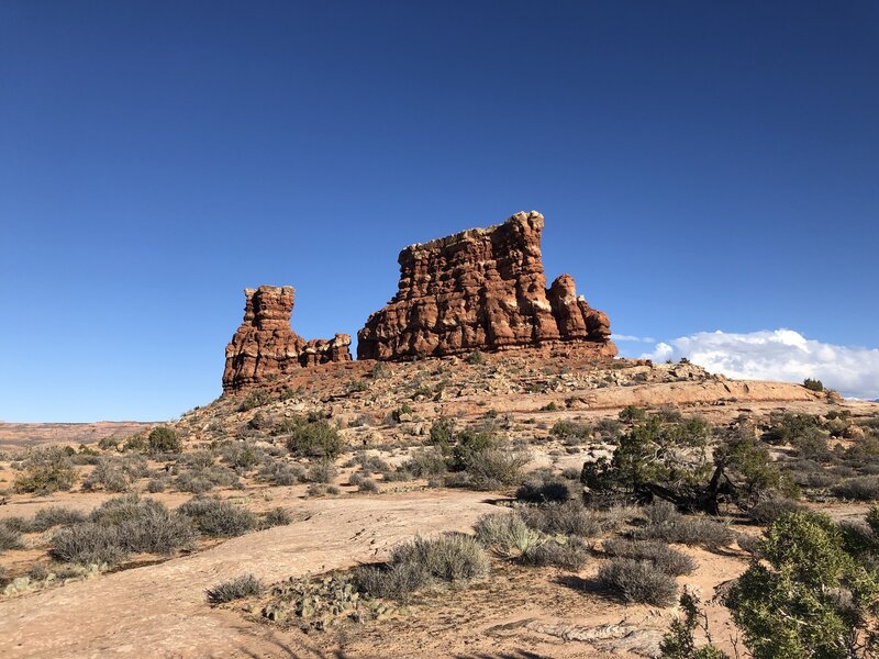 Rock Climbing in Moons of Mars, Southeast Utah