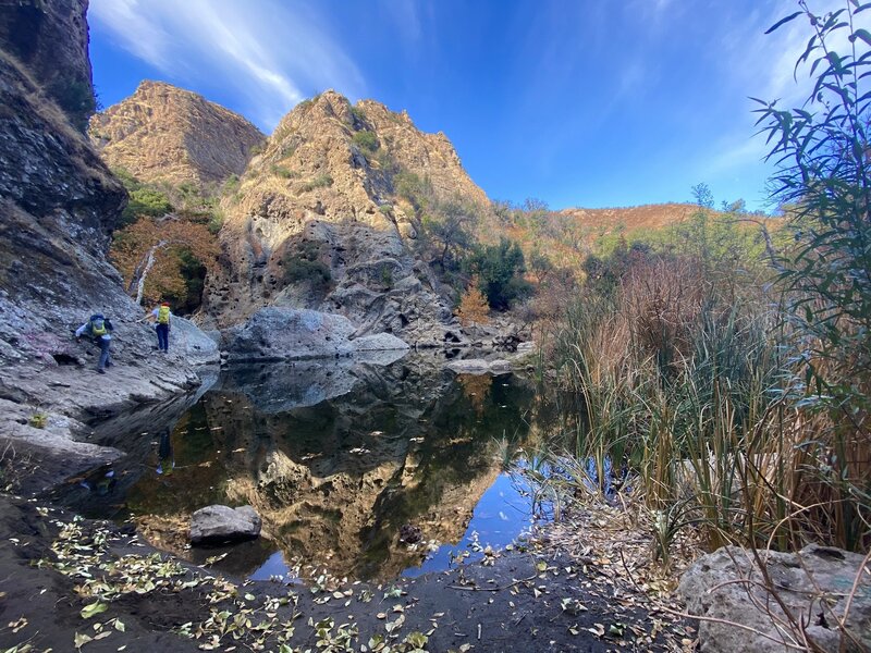 Starting the traverse